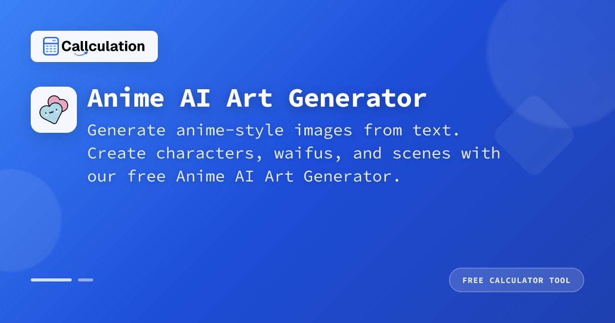 Free Anime AI Image Generator – Turn Text Into Anime Art